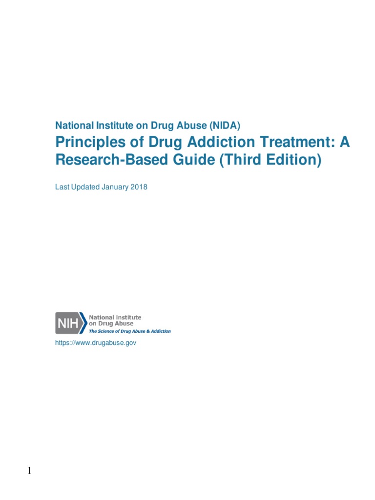 Principles of Drug Addiction Treatment A Research Based Guide Third ...
