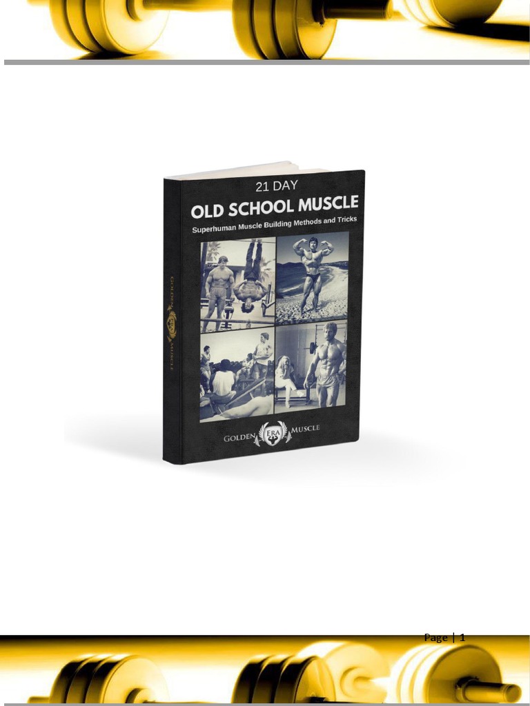 Golden Era Muscle Book | PDF | Strength Training | Weight Training