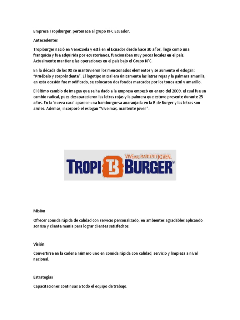 Impacto de la Delincuencia en Tropiburger | PDF | Comida rápida | Policía