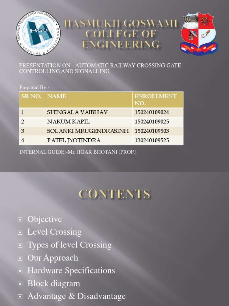 Automatic Railway Gate Control and Signal | PDF | Servomechanism | Infrared
