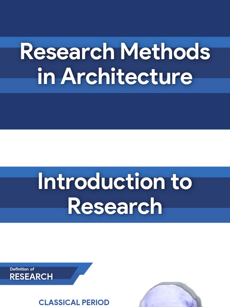 Research Methods in Architecture | PDF | Hypothesis | Scientific Method
