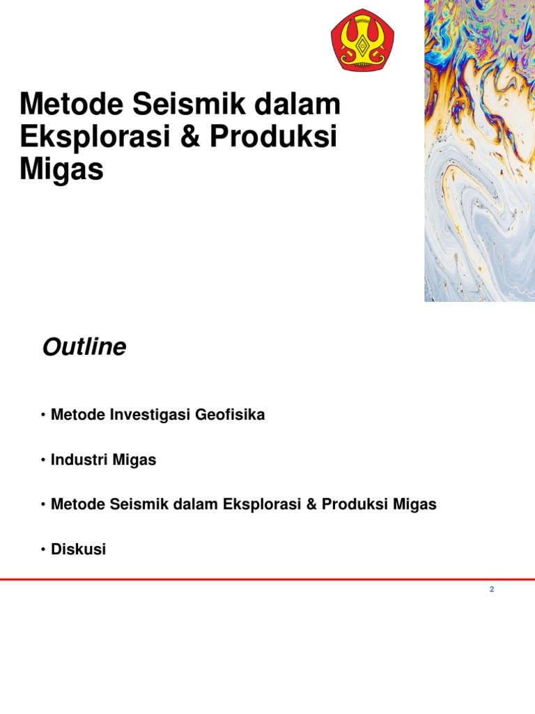 Metode Seismik Dalam Eksplorasi & Produksi Migas | PDF