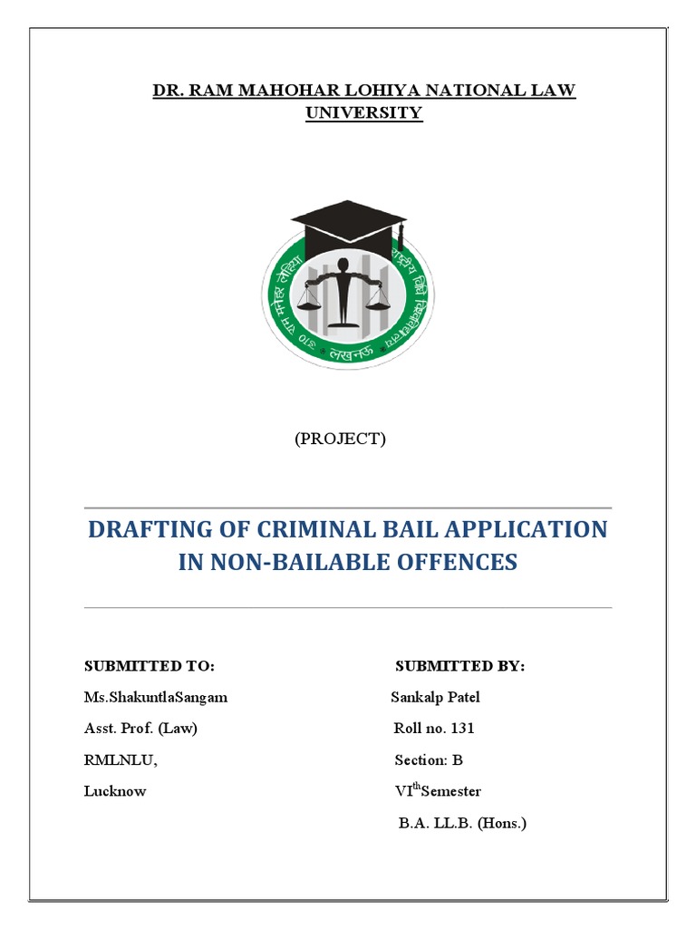 DPC Project | PDF | Bail | Arrest