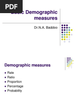 MODULE 1 Nature and Scope of Demography | PDF | Demography | Total ...