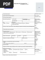 M VV Sample Form | PDF | Passport | Government And Personhood