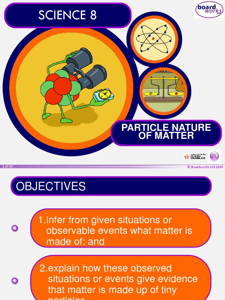 Science 8: Particle Nature of Matter | PDF | Matter | Atoms