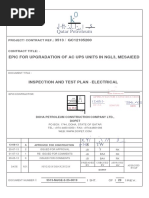 Itp & Check List For Earthing and Lightning Protection System Rev 03 ...