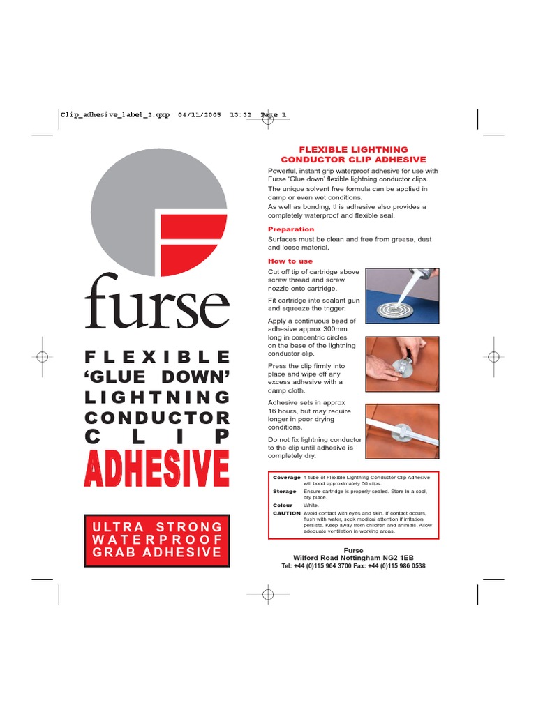Furse Glue AG900 PDF | PDF | Adhesive | Industrial Processes