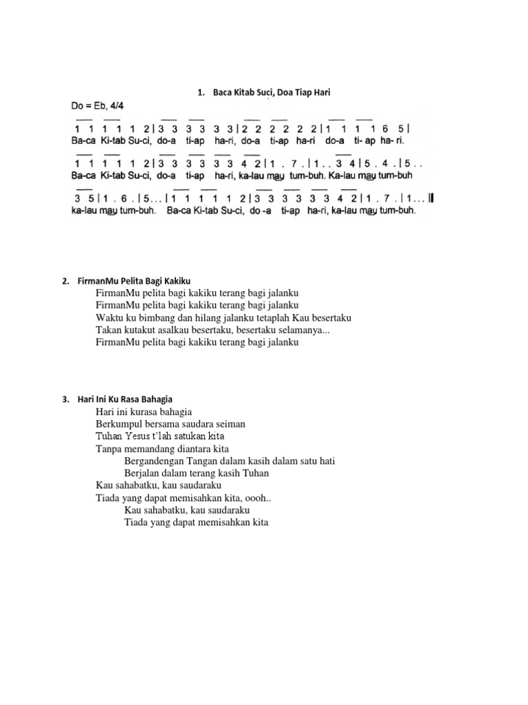 Baca Kitab Suci | PDF