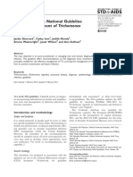 BASHH Guidelines for Trichomonas Management | PDF | Sexually ...