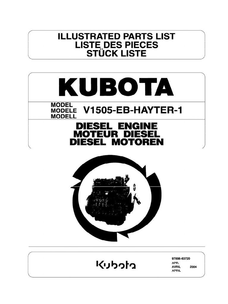 V1505 Parts List | PDF