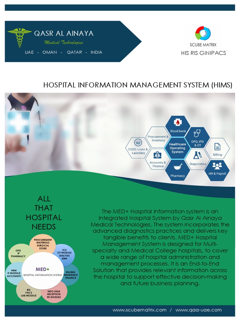 Qasr Al Ainaya: Hospital Information Management System (Hims) | PDF ...