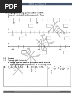 Mathematics Form 1 - Chapter 1 | PDF | Division (Mathematics ...