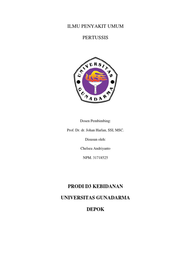 Pertusis | PDF