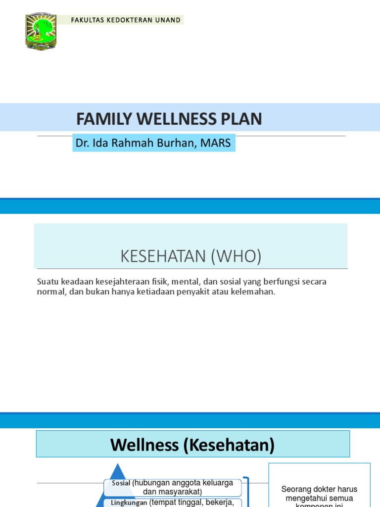 Family Wellness Plans | PDF
