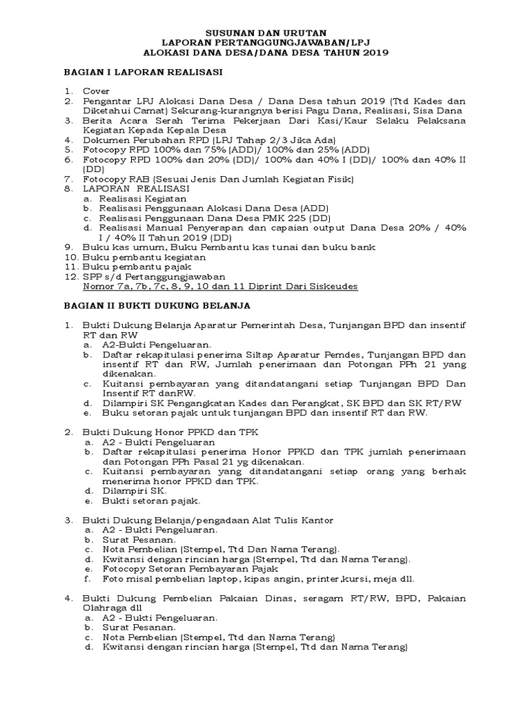 LPJ Add DD - 2019 | PDF