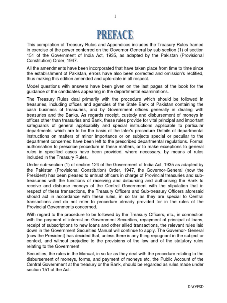 Federal Treasury Rules Compilation | PDF | Debits And Credits | Federal ...