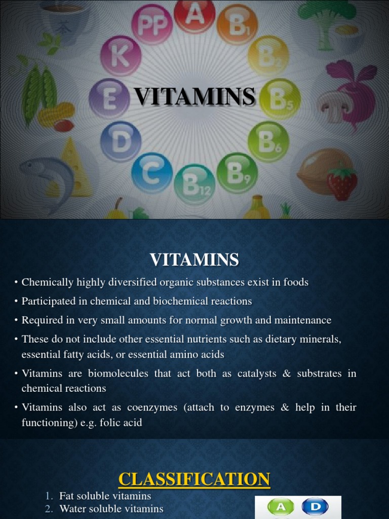 Vitamins | PDF | Vitamin | Vitamin A