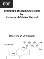 Cholesterol: (Chod / Pod Method) | PDF | Cholesterol | Hypercholesterolemia