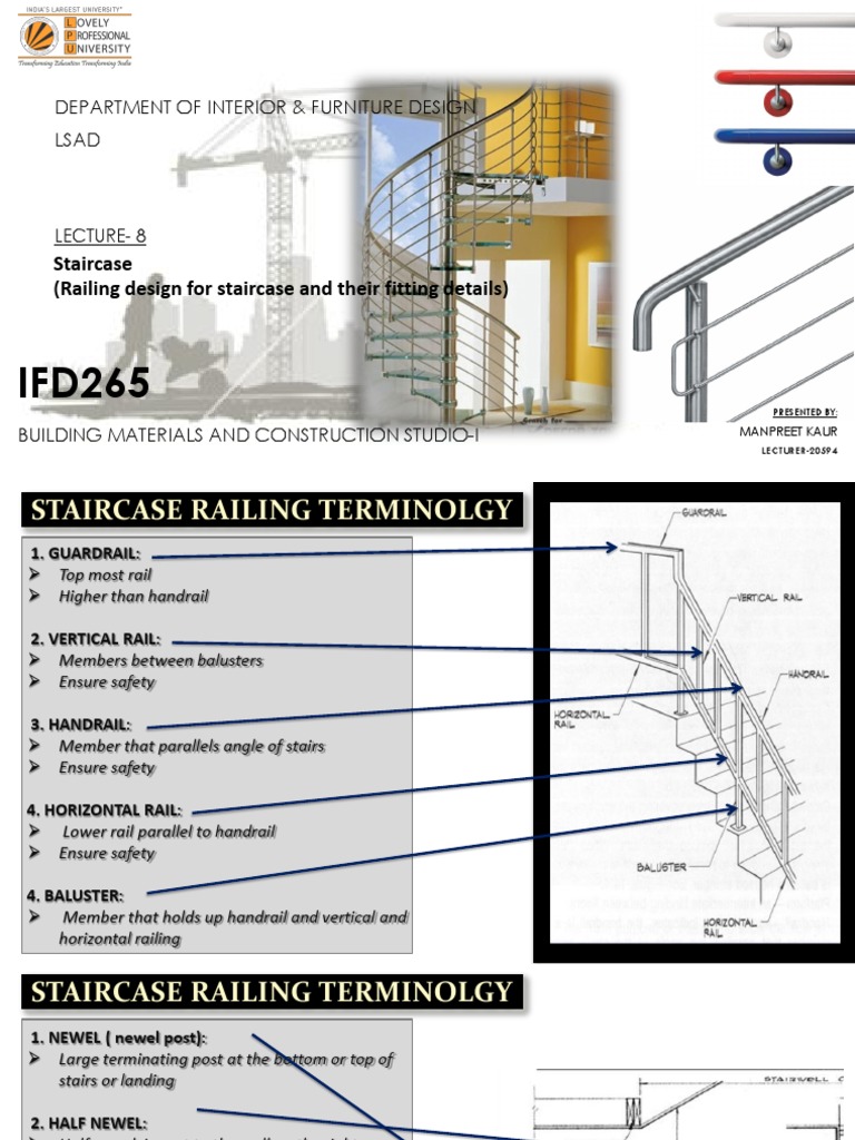 Lecture-8 Staircase Railing | PDF | Stairs | Queensland Heritage Register