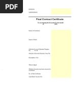 Movement Slip for Contractor Bills | PDF | Technology & Engineering