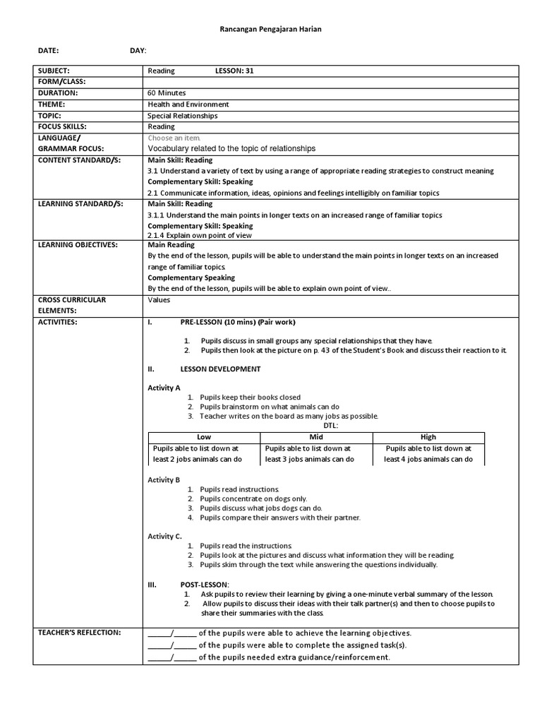Lesson 31 CEFR | PDF | Curriculum | Semiotics
