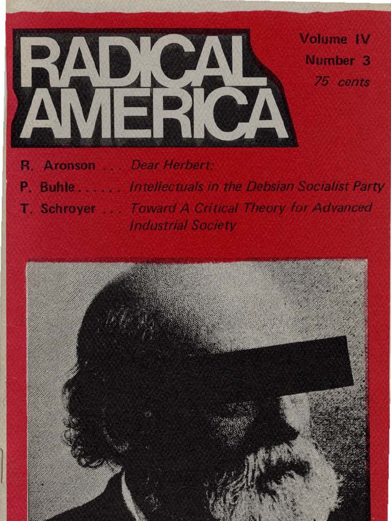 Radical America - Vol 4 No 3 - 1970 - April | PDF | Marxism | Reason