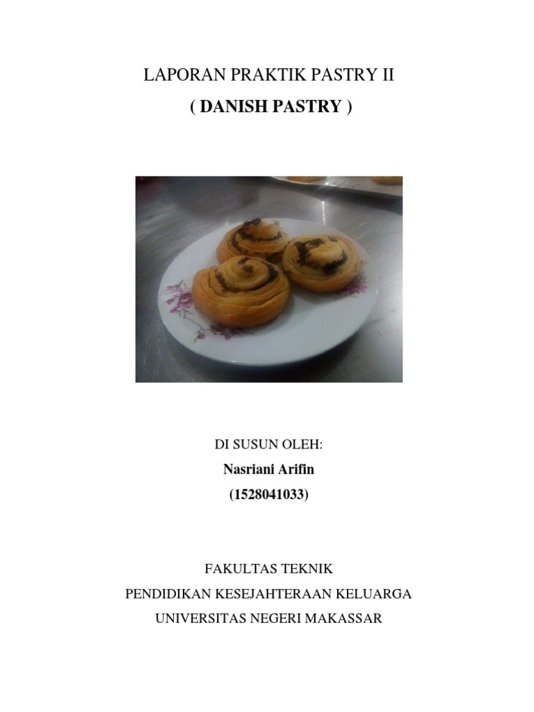 Laporan Danish Pastry Ani | PDF