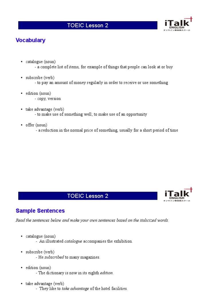 Toeic 450-650 TC PDF | PDF | Vocabulary | Linguistics