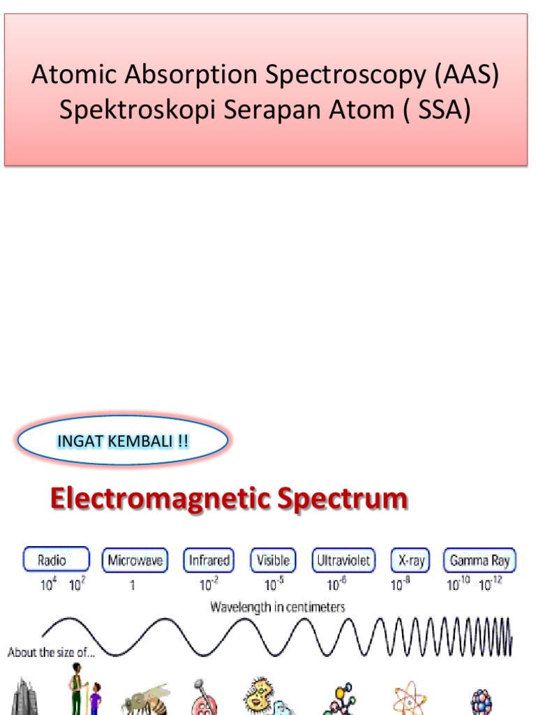 Atomic Absorption Spectroscopy (AAS) Spektroskopi Serapan Atom (SSA ...