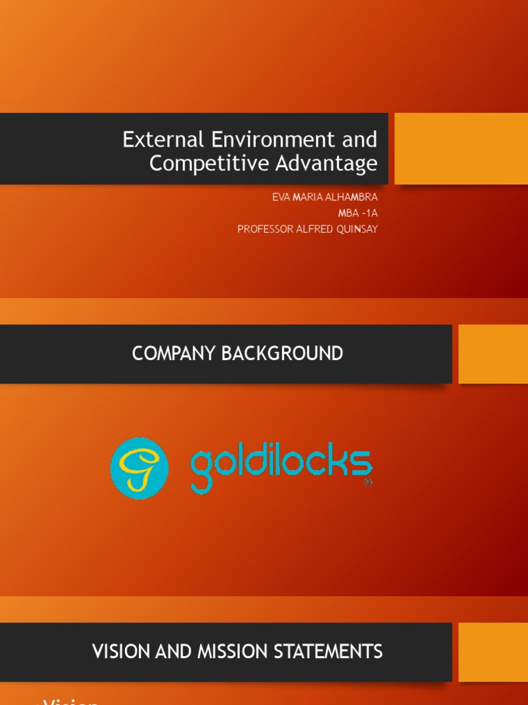 Goldilocks Corporate Analysis | PDF | Philippines | Business