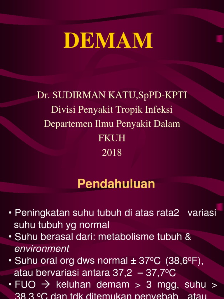Panduan Lengkap Tentang Demam | PDF