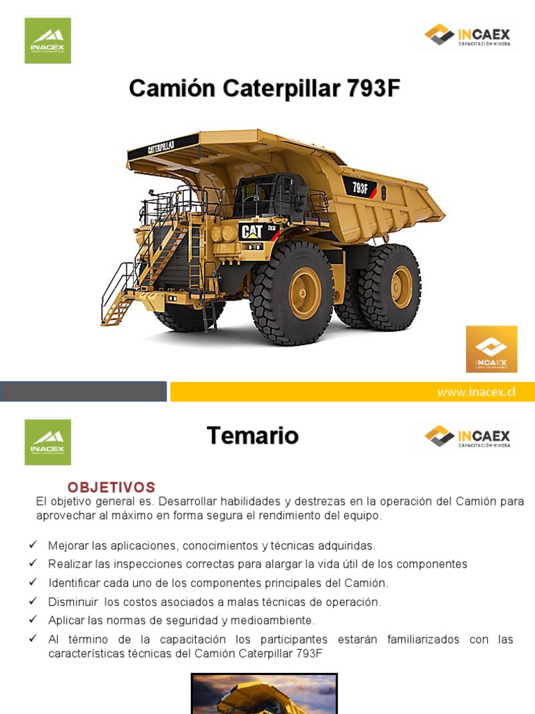 3.- CAMION CAT 793F (1).pdf | Transmisión (Mecánica) | Engranaje