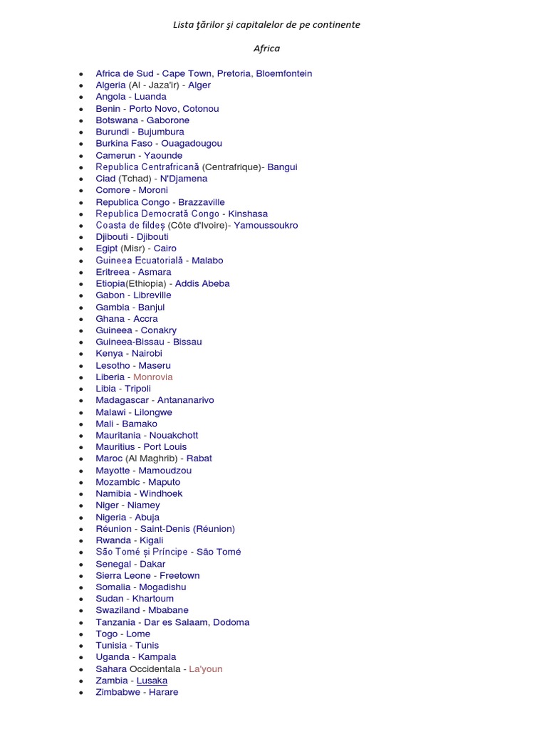 Tari Si Capitale | PDF