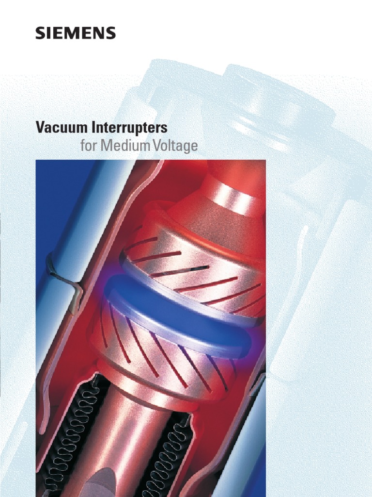 Vacuum Interrupters For Medium Voltage | PDF | Capacitor | Electric Arc