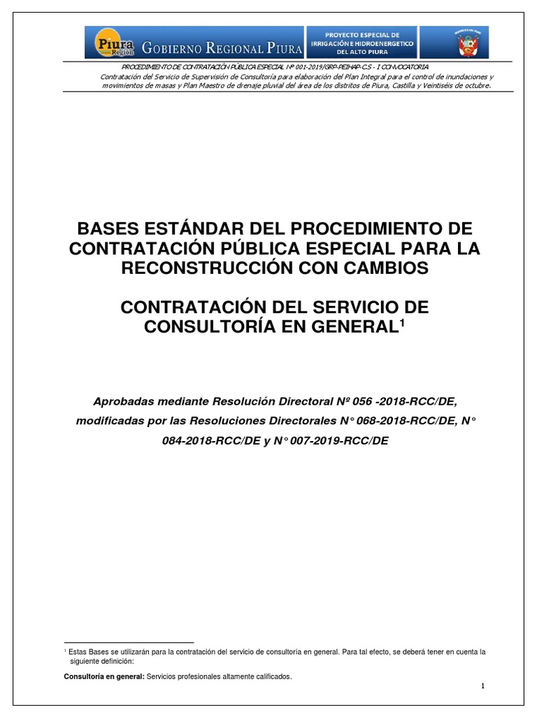 Bases Supervision Plan Integral Corregida 20190320 161219 503 PDF | PDF | Regulación | Apelación