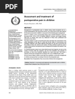 Comfort Behavior Scale for Pediatric Pain | PDF | Intensive Care Unit ...