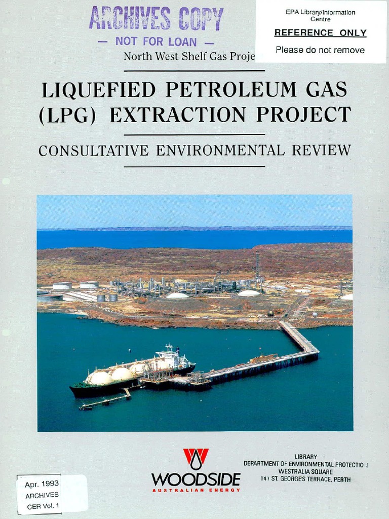 Liquefied Petroleum Gas (LPG) Extraction Project: Consultative ...