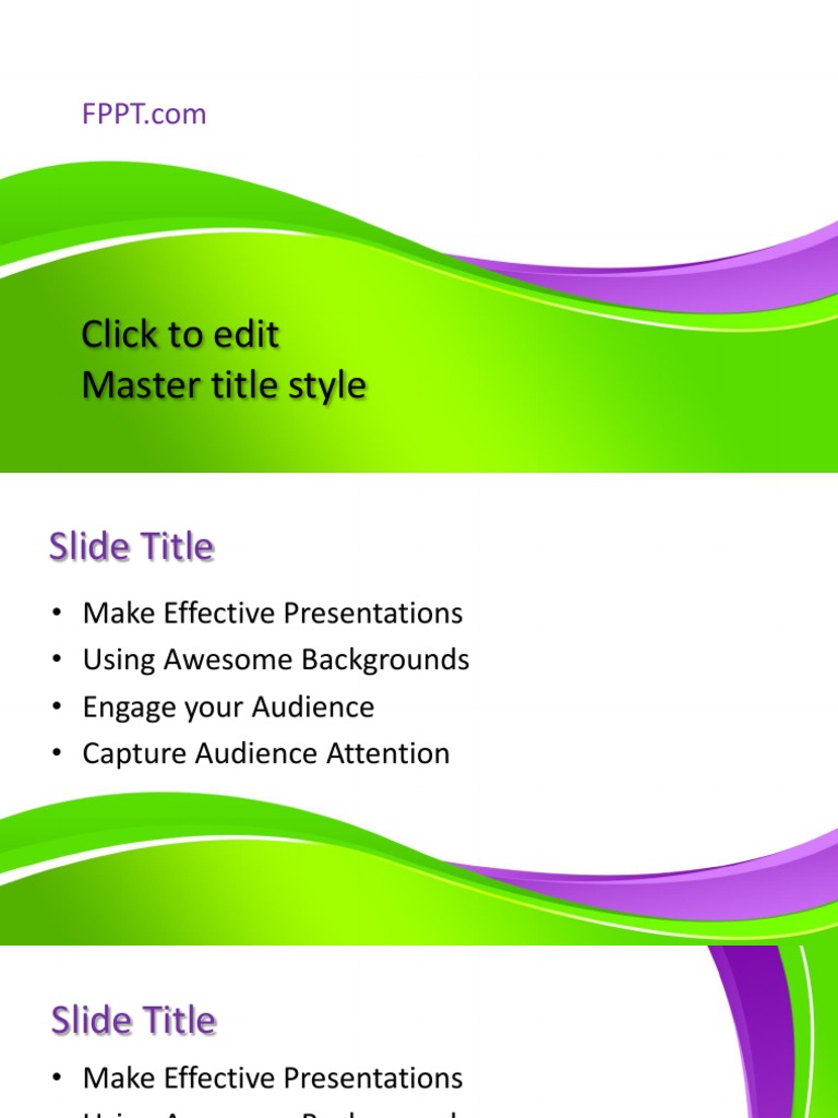 Background Green Template 16x9 | PDF | Art