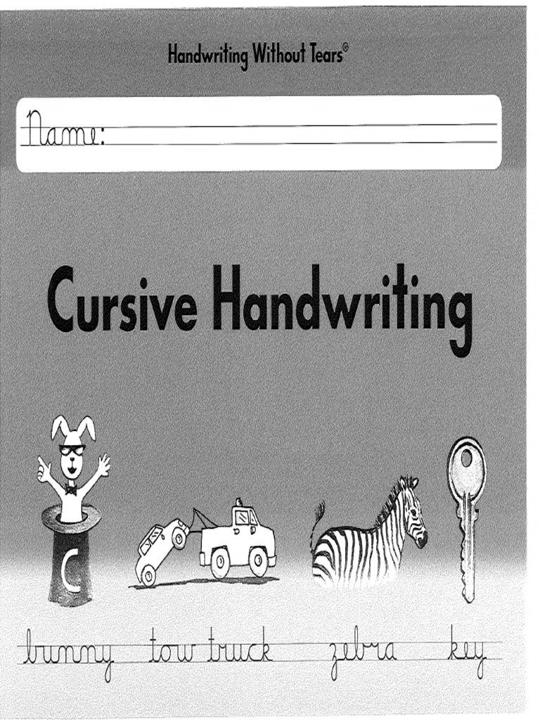 Handwriting Without Tears PDF | PDF