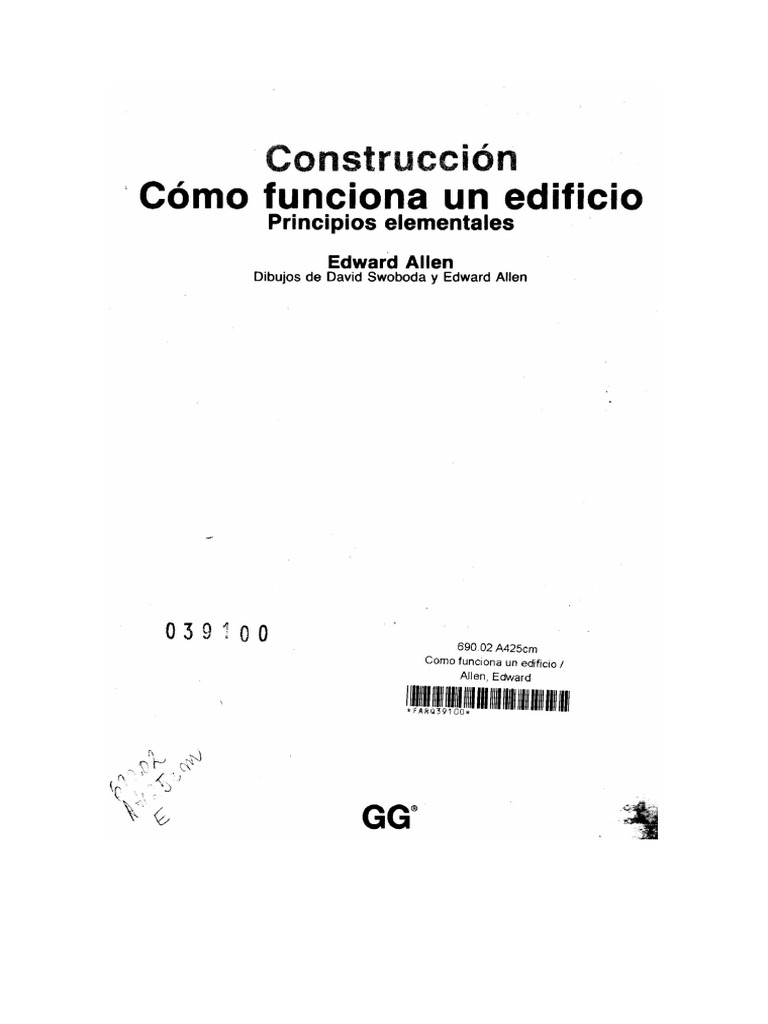 Allen, Edward - Como Funciona Un Edificio (2000) PDF | PDF
