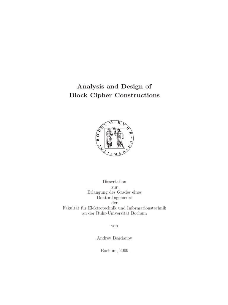 Thesis Andrey PDF | PDF | Cryptography | Key (Cryptography)