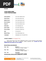 RCN Statement Writing Template | PDF | Career & Growth | Social Science