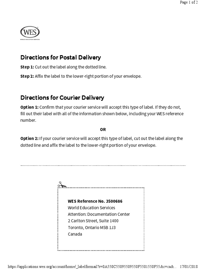 Applications Wes | PDF