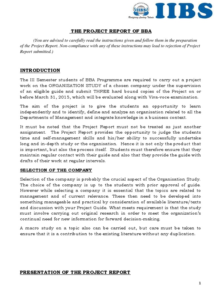 Bba Reporte | PDF | Thesis | Learning