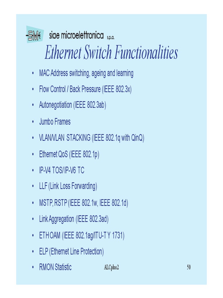 ALCplus2 Eth Param | PDF | Computer Architecture | Computer Network