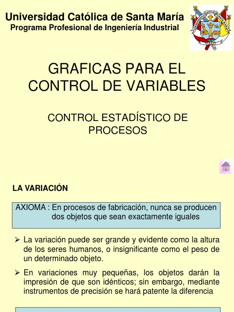 7 Gráficas para El Control de Variables | PDF | Temperatura | Estadísticas
