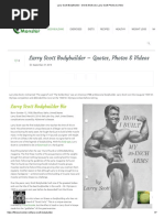 Arthur Jones: Ideal Workout Guide | PDF | Physical Exercise | Athletic ...