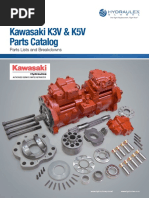 Kawasaki K3VL Parts Catalog Overview | PDF | Horsepower | Pump