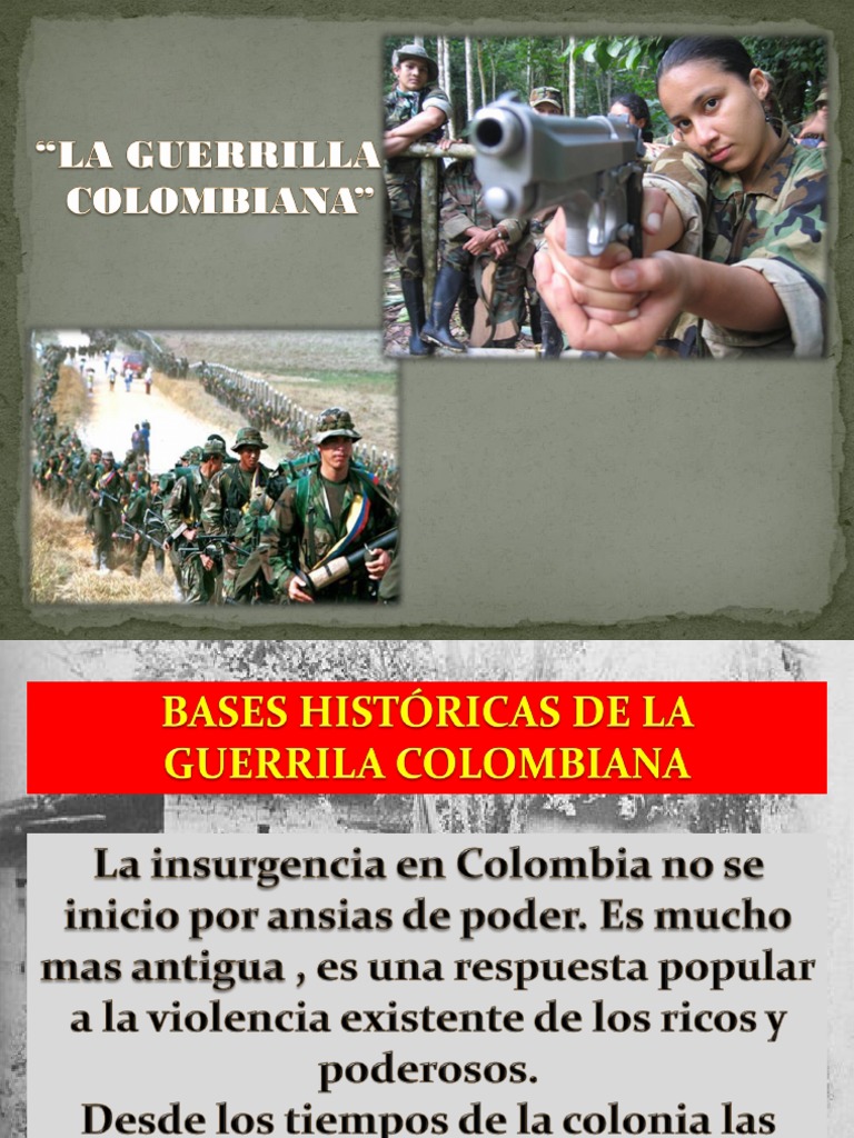 Historia de la Guerrilla en Colombia | PDF | Guerra de guerrillas ...